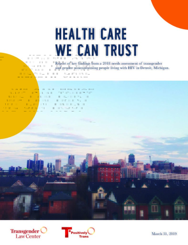 Positively Trans (T+) - Transgender Law Center